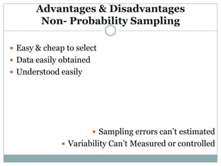 Census vs sampling | PPTX