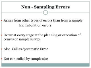 Census vs sampling | PPTX