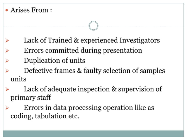 Census vs sampling | PPTX
