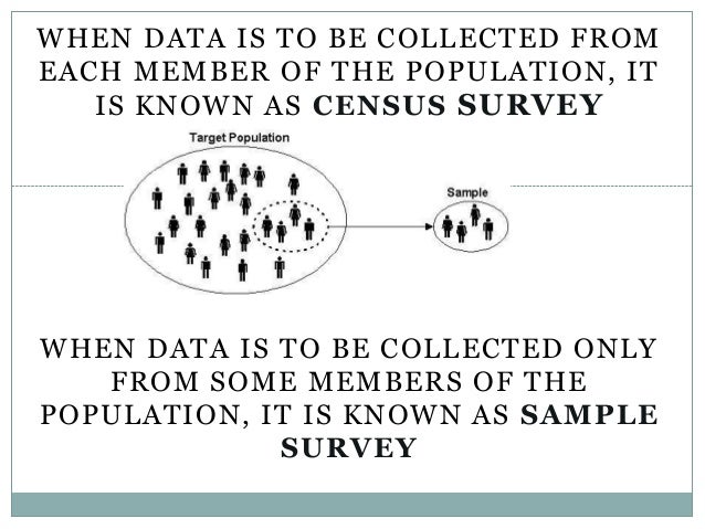 Census vs sampling