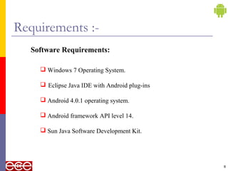 Personal Assistant Application Using Android | PPT