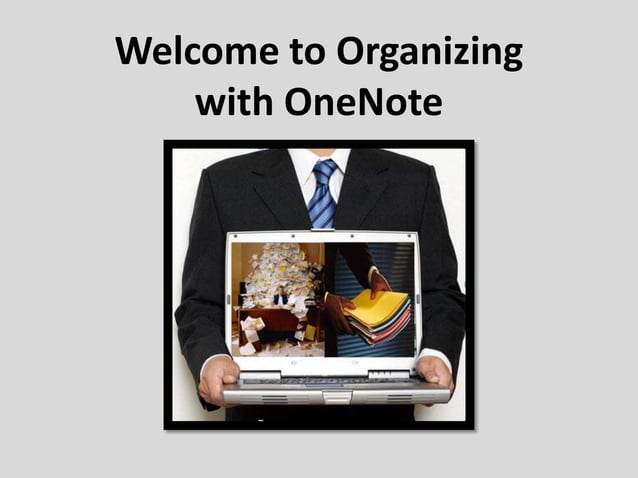 Introduction to OneNote | PPTX | Desktop Publishing | Computer Software ...
