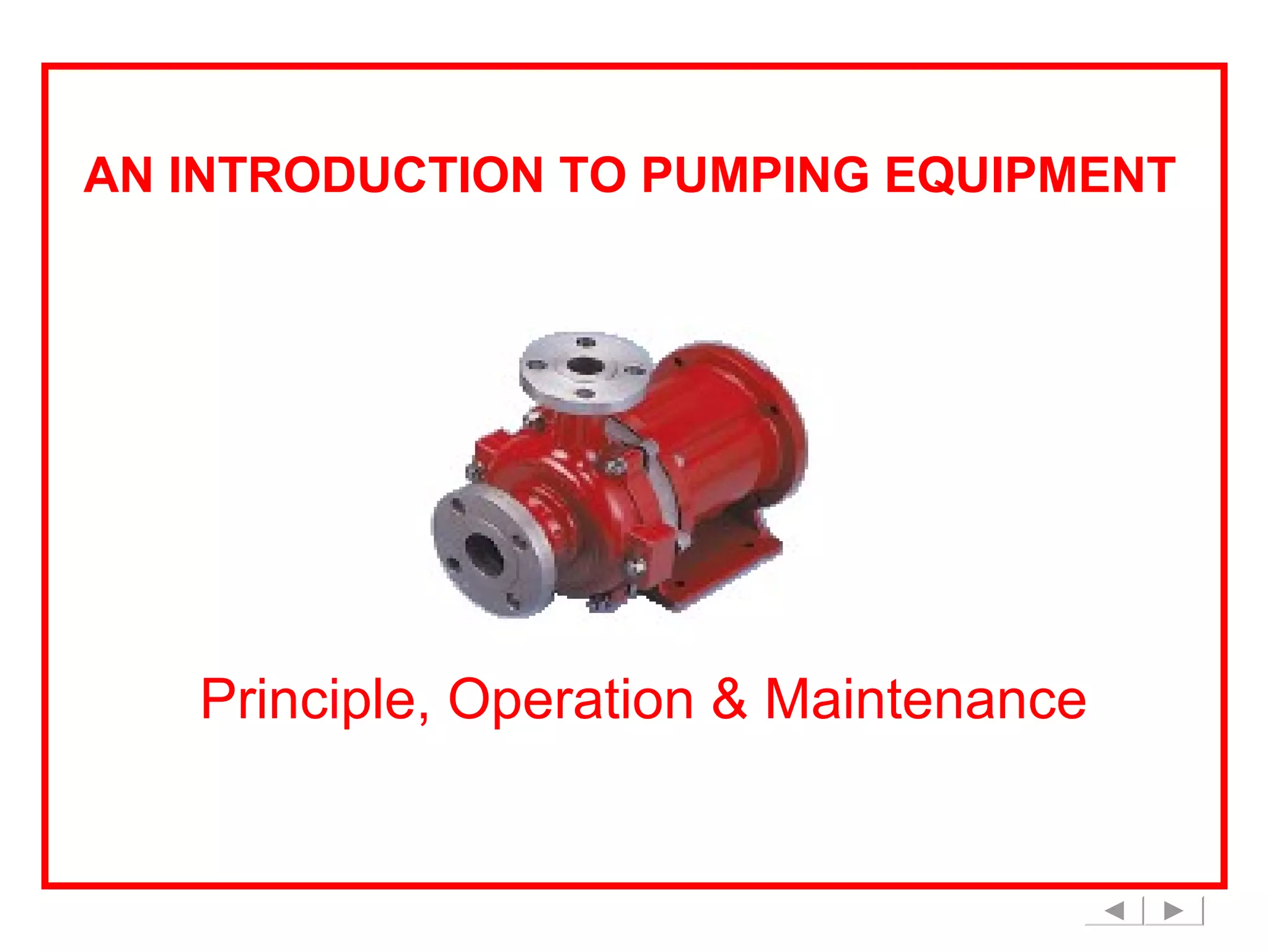 Introduction to Pumps | PPS