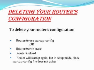 ccna summer training ppt ( Cisco certified network analysis) ppt. by ...