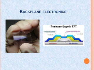 Presentation on FLEXIBLE ELECTRONICS..... | PPTX