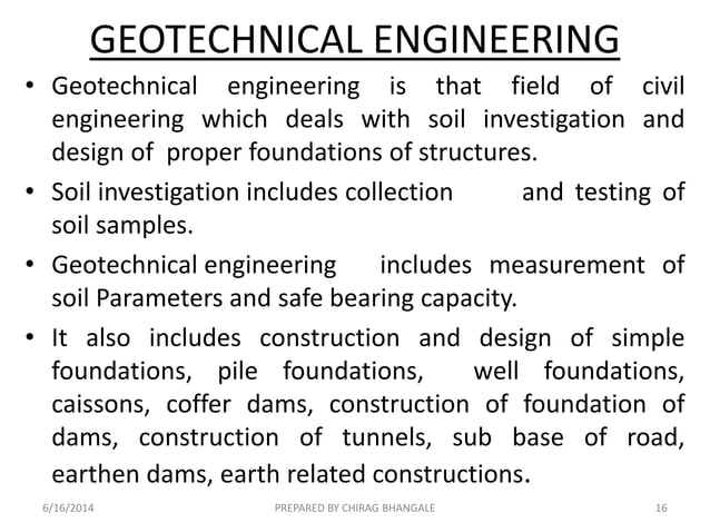 basics of civil engineering | PPTX