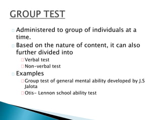 Intelligence | PPTX | Standardized Testing | Educational Assessment