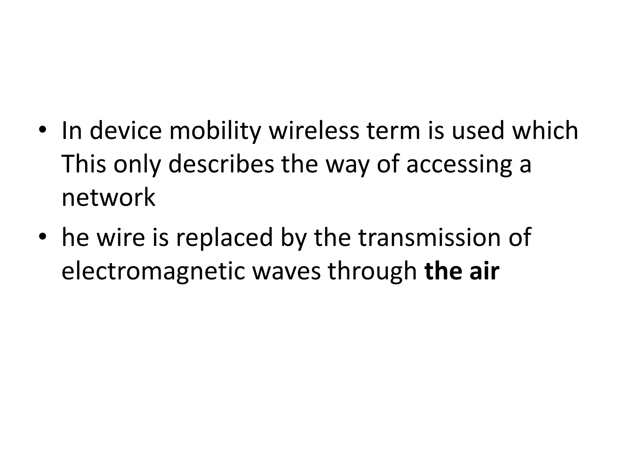 Introduction To Mobile Computing | PPTX
