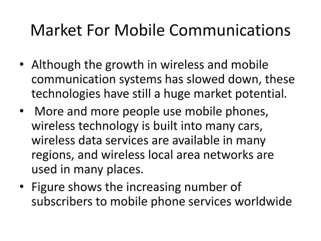 Introduction To Mobile Computing | PPTX