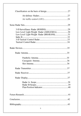 Study of Radar System | DOCX