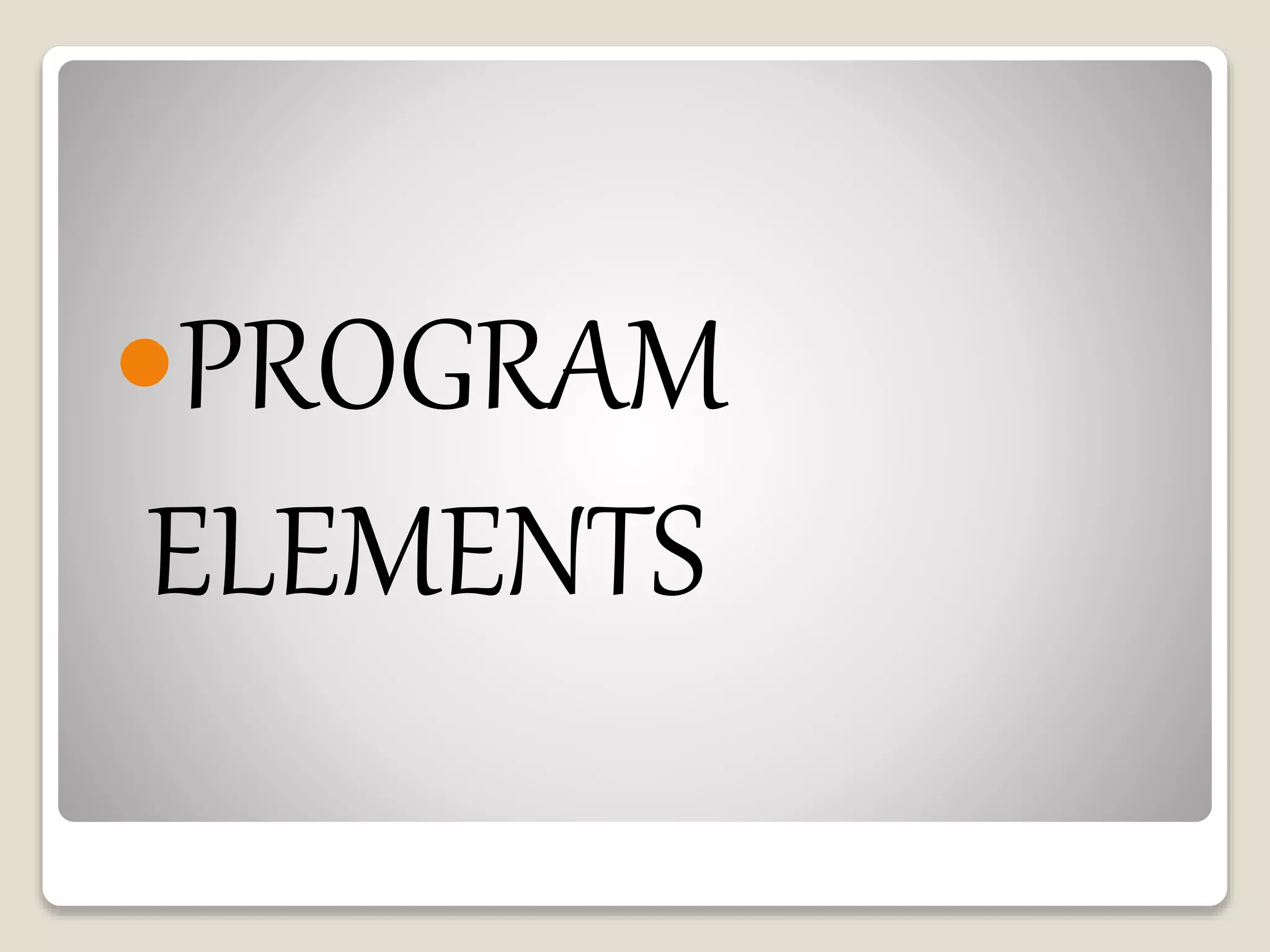 Computer Programming Grade 9 for Students | PPTX