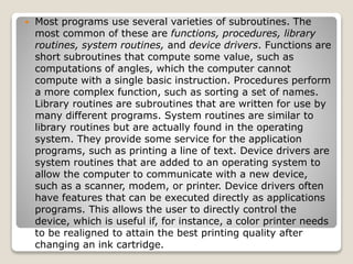 Computer Programming Grade 9 for Students | PPTX