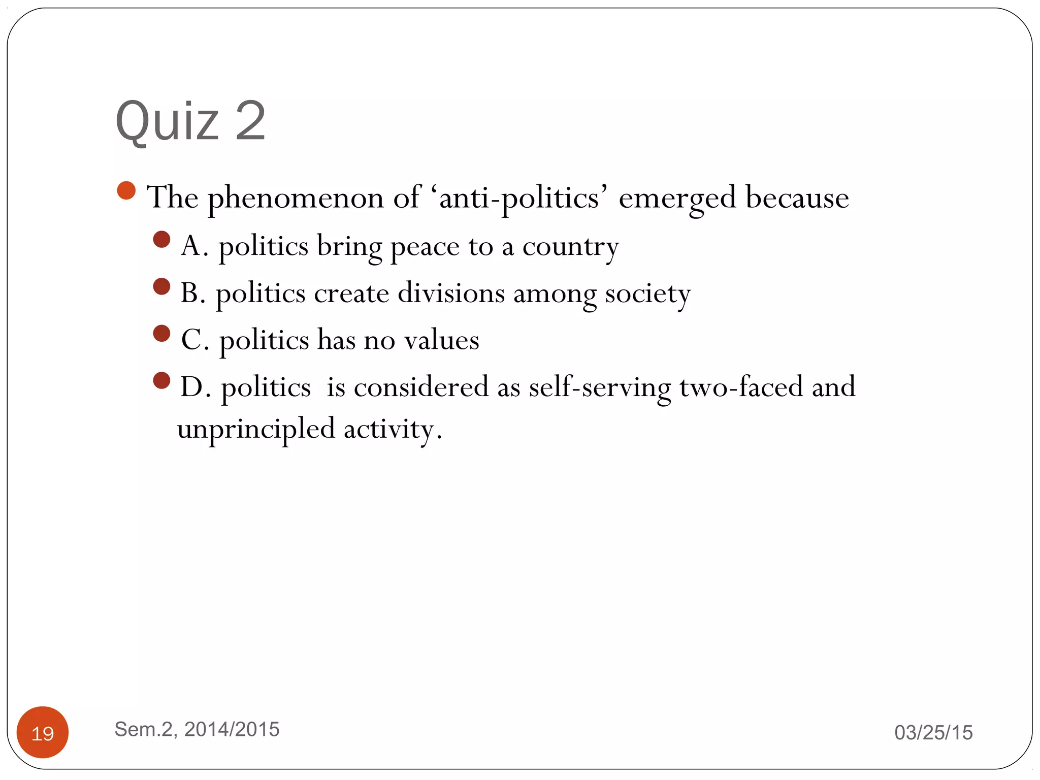 Introduction to Political Science | PPT