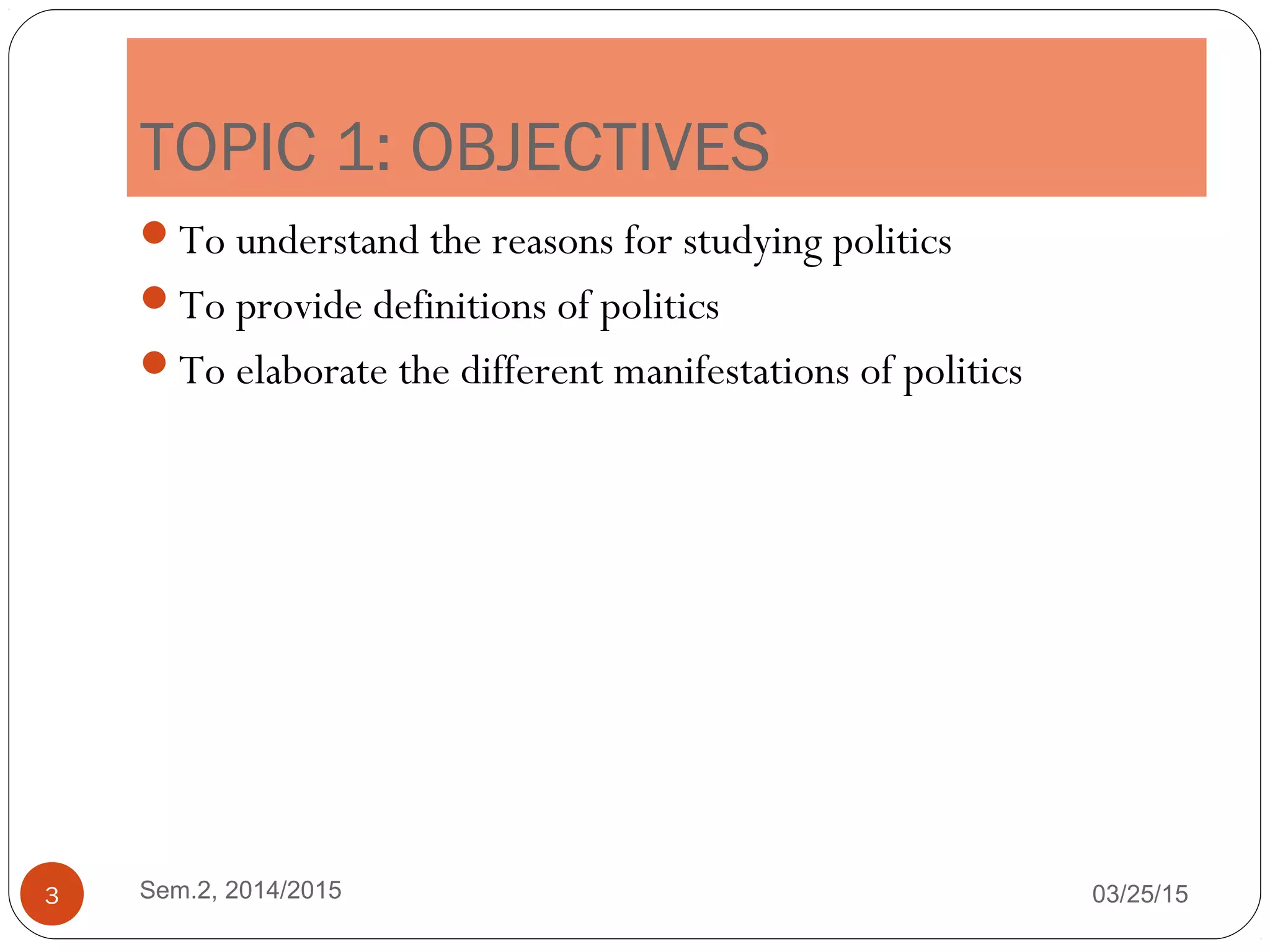 Introduction to Political Science | PPT