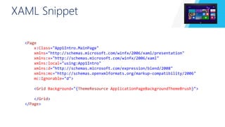 Introduction to Windows App Development | PPTX