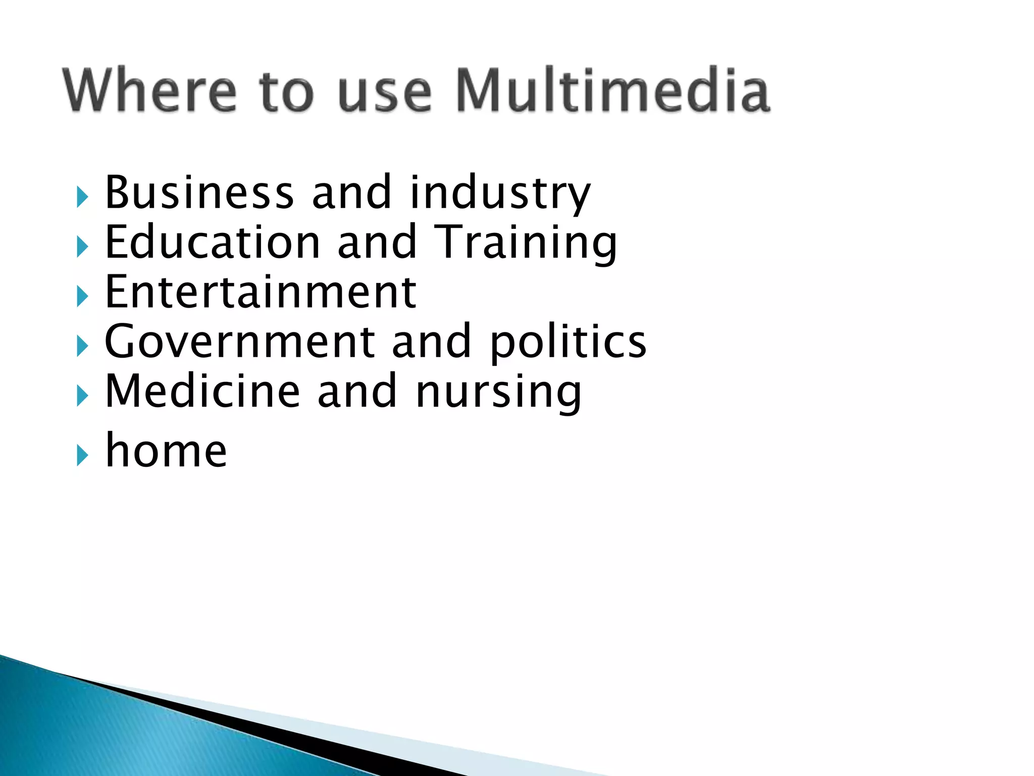 Introduction of multimedia in education | PPTX