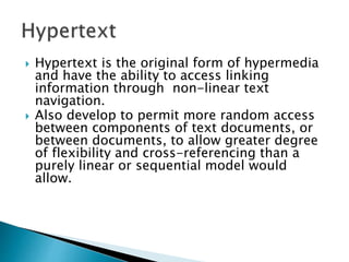 Introduction of multimedia in education | PPTX