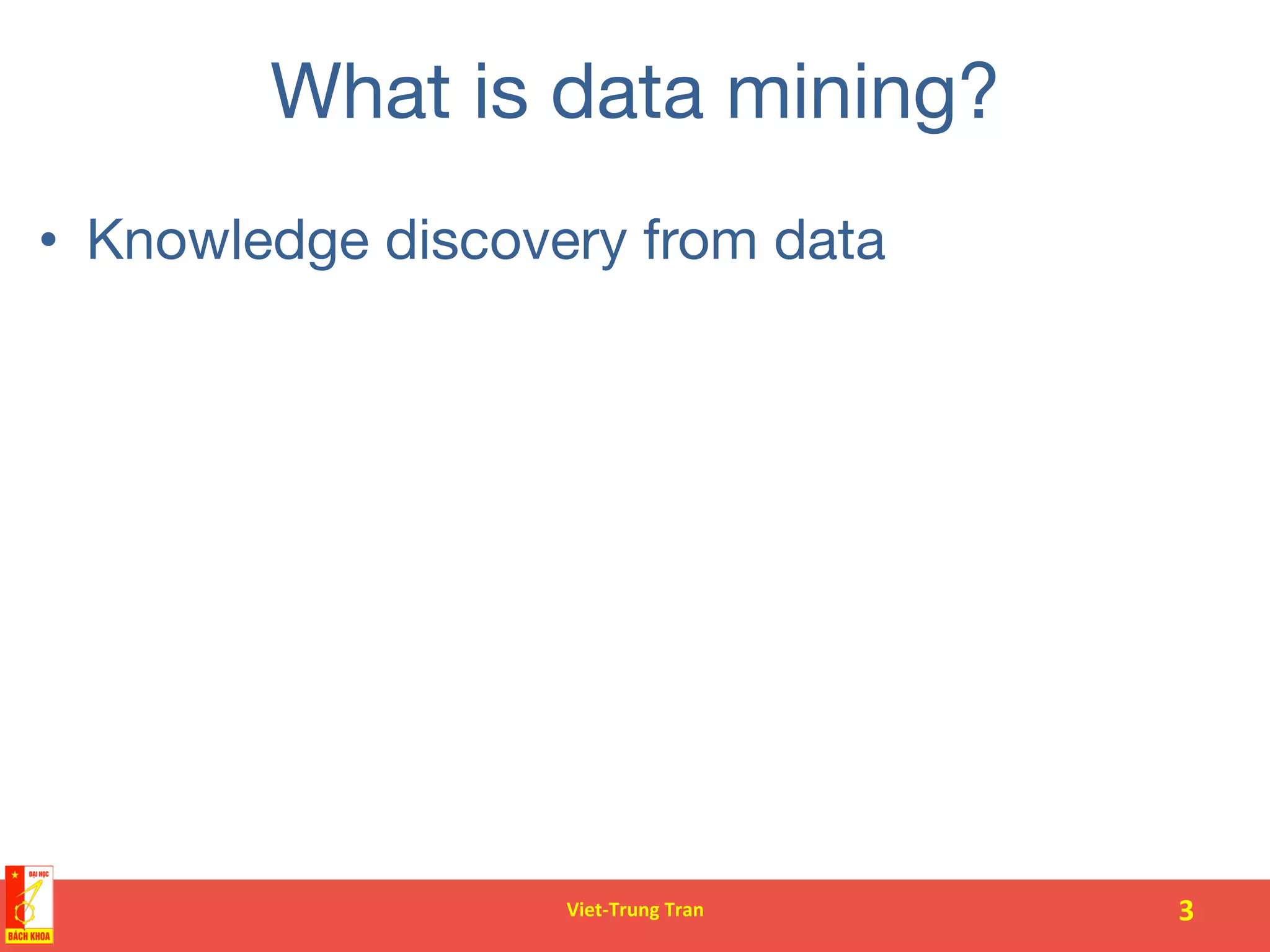 Introduction to mining massive datasets | PPT