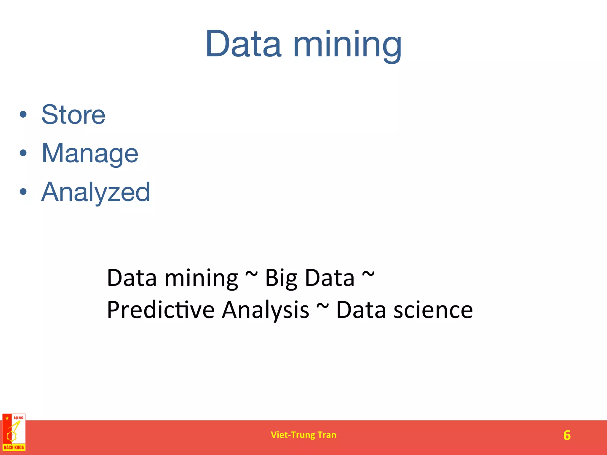 Introduction To Mining Massive Datasets Ppt