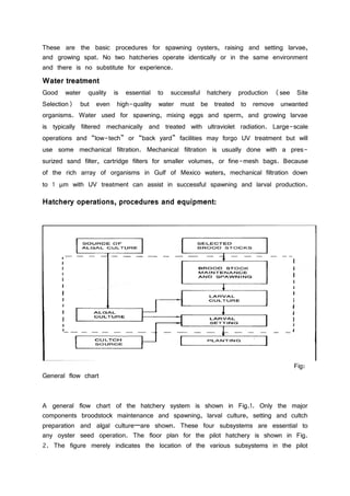 Hatchery Management of Oyster, Mud crab and Mussel | DOCX