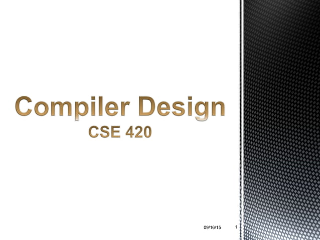 Compiler Design - Introduction to Compiler | PPT | Programming ...