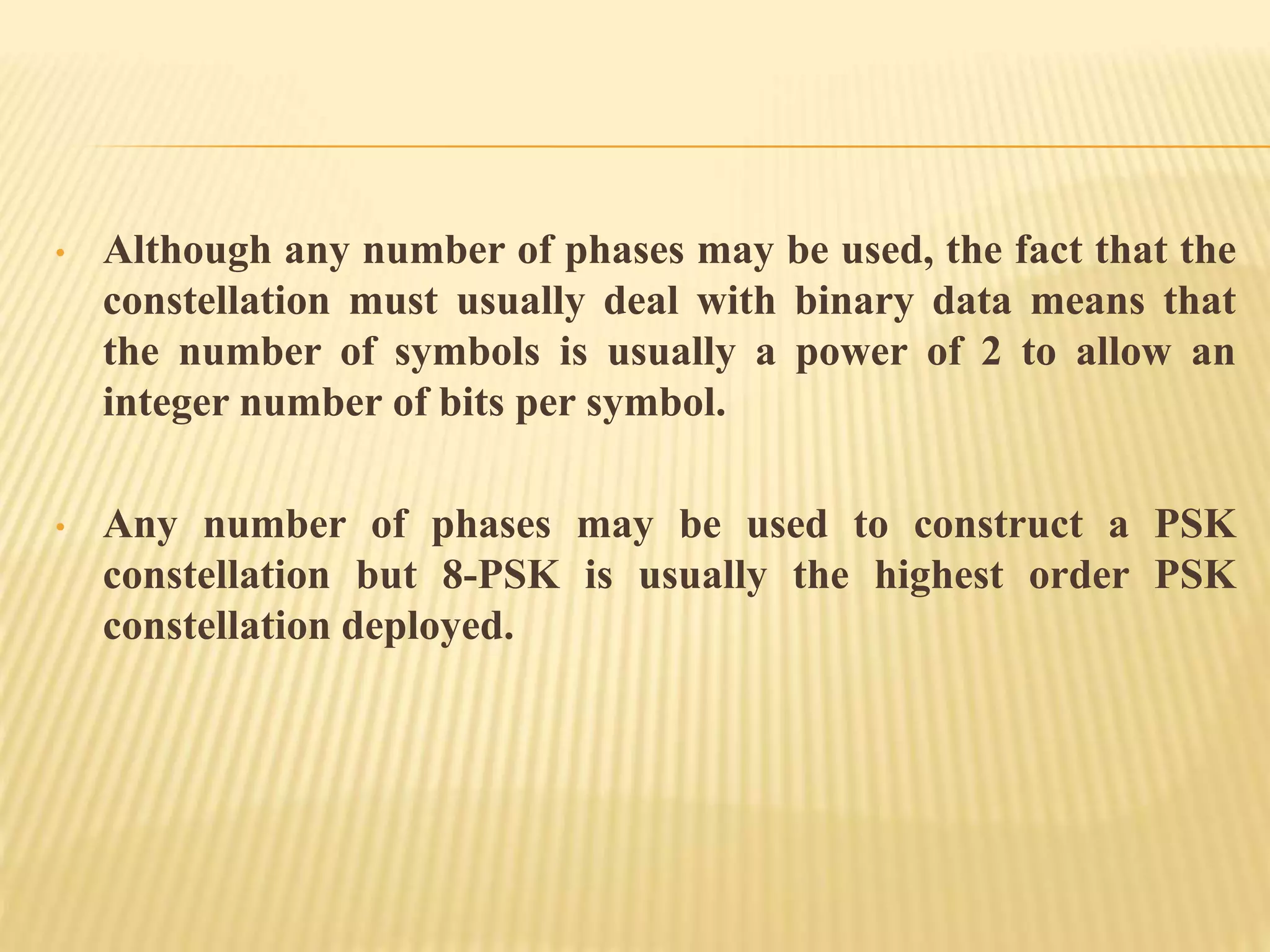PSK (PHASE SHIFT KEYING ) | PPTX