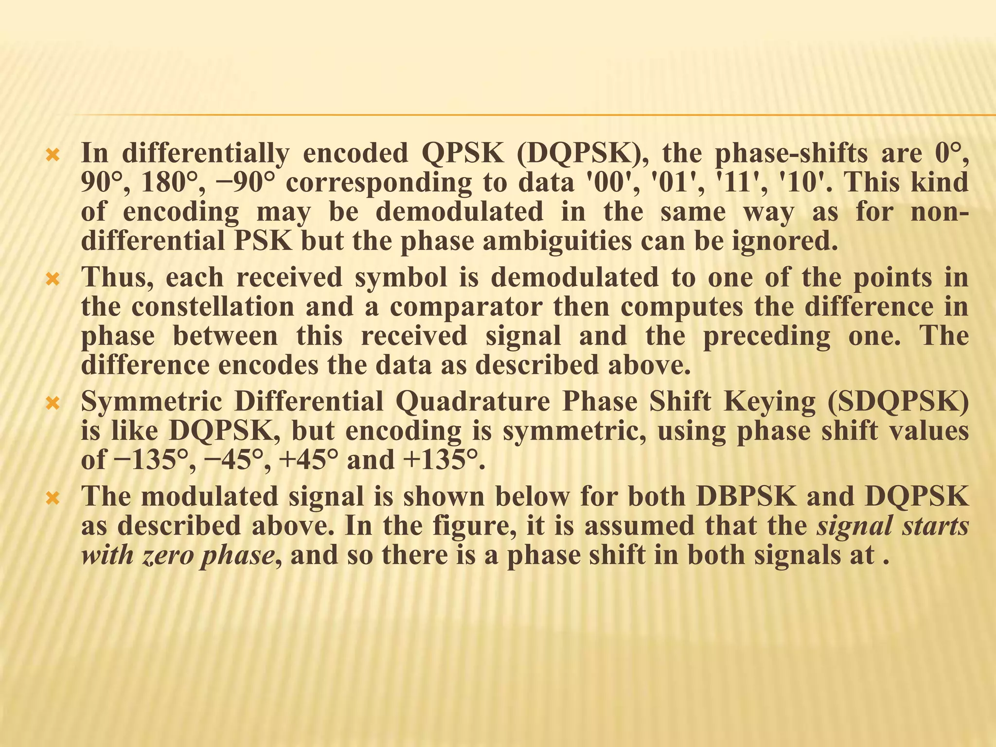 PSK (PHASE SHIFT KEYING ) | PPTX