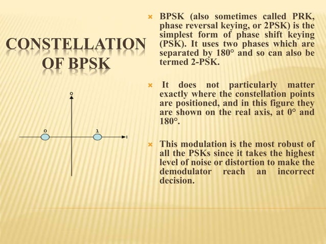 PSK (PHASE SHIFT KEYING ) | PPTX
