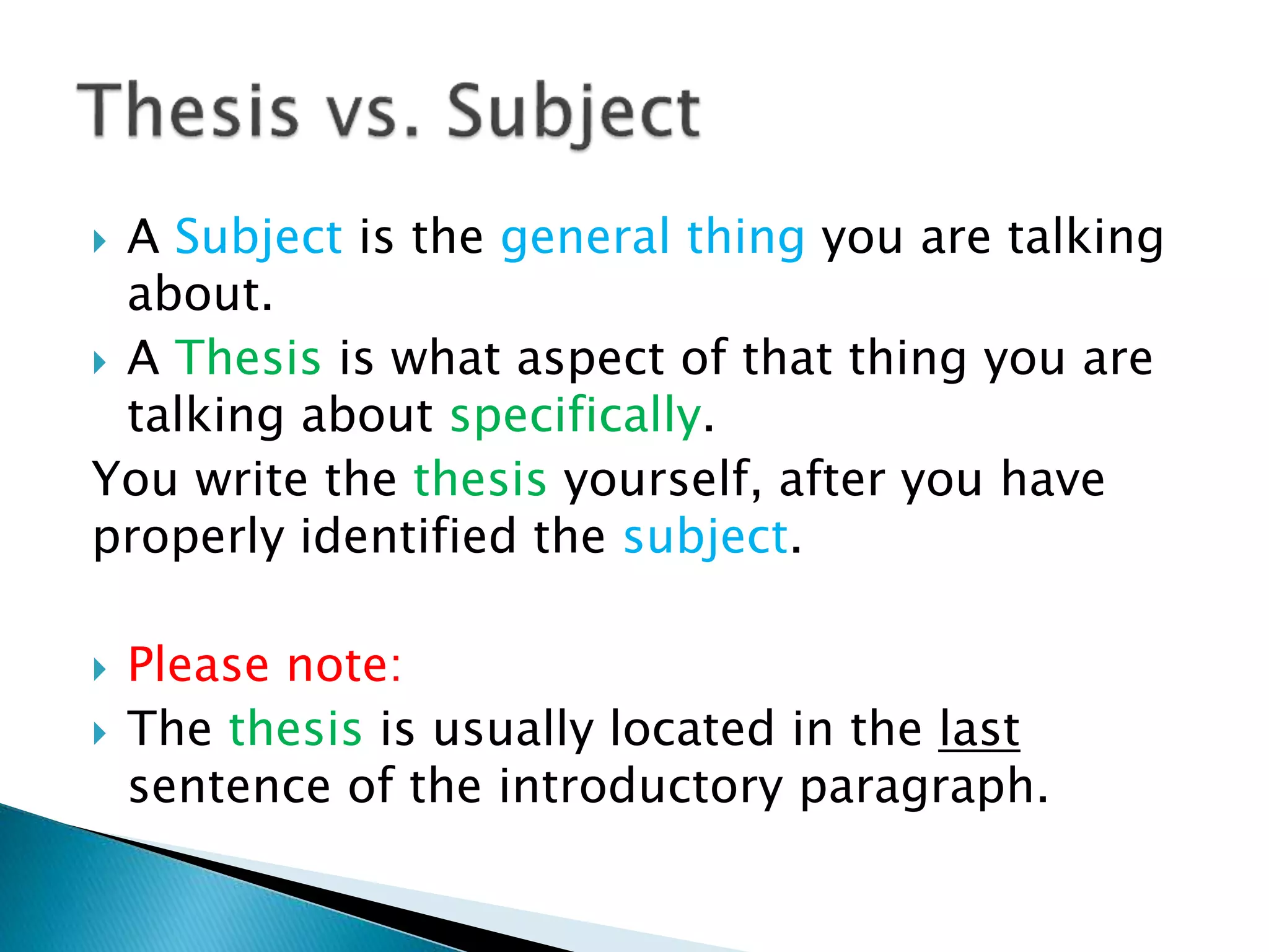 Essay writing for beginners | PPTX