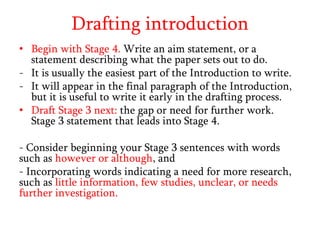 Introduction section of original article | PPT