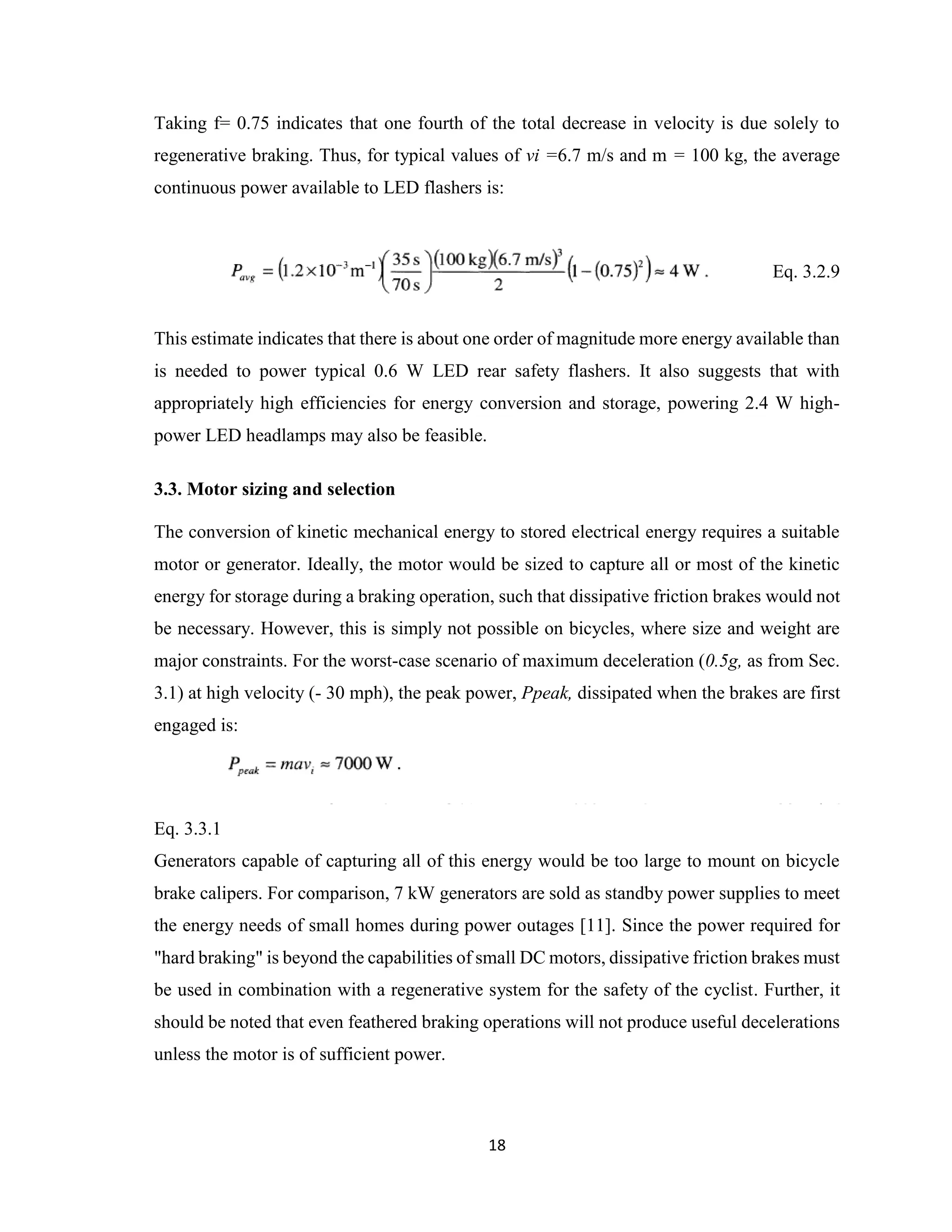 Regenerative braking Project report | PDF