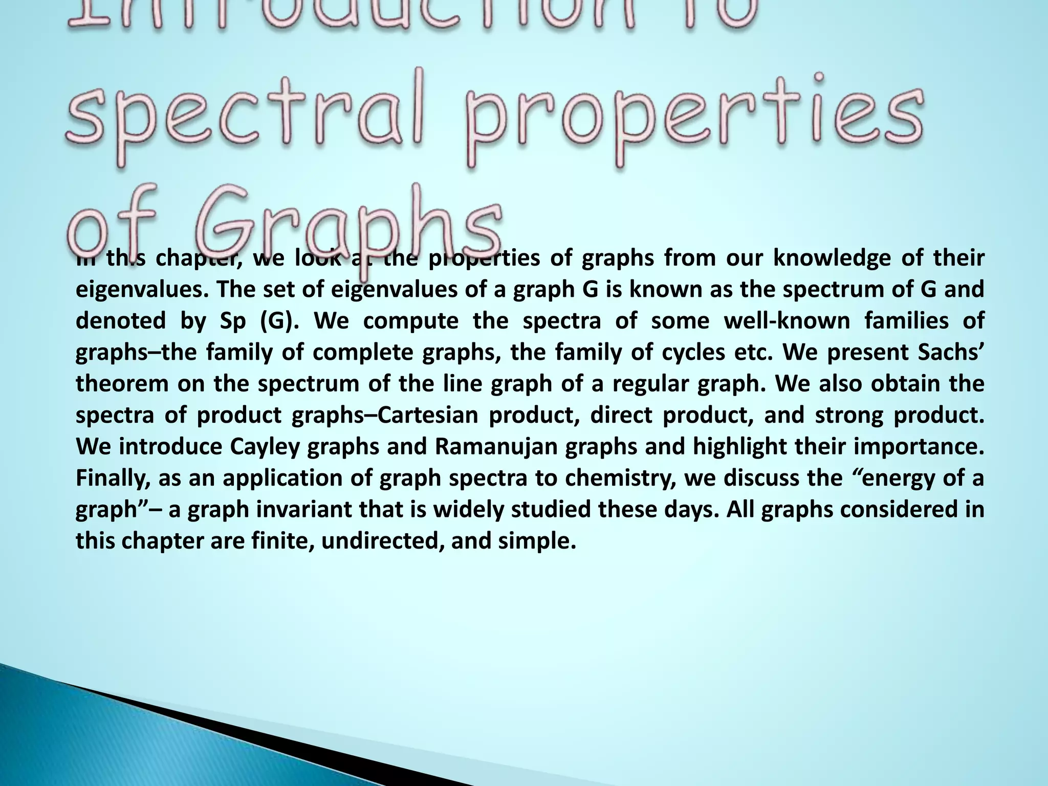 Introduction to graph theory (All chapter) | PPTX