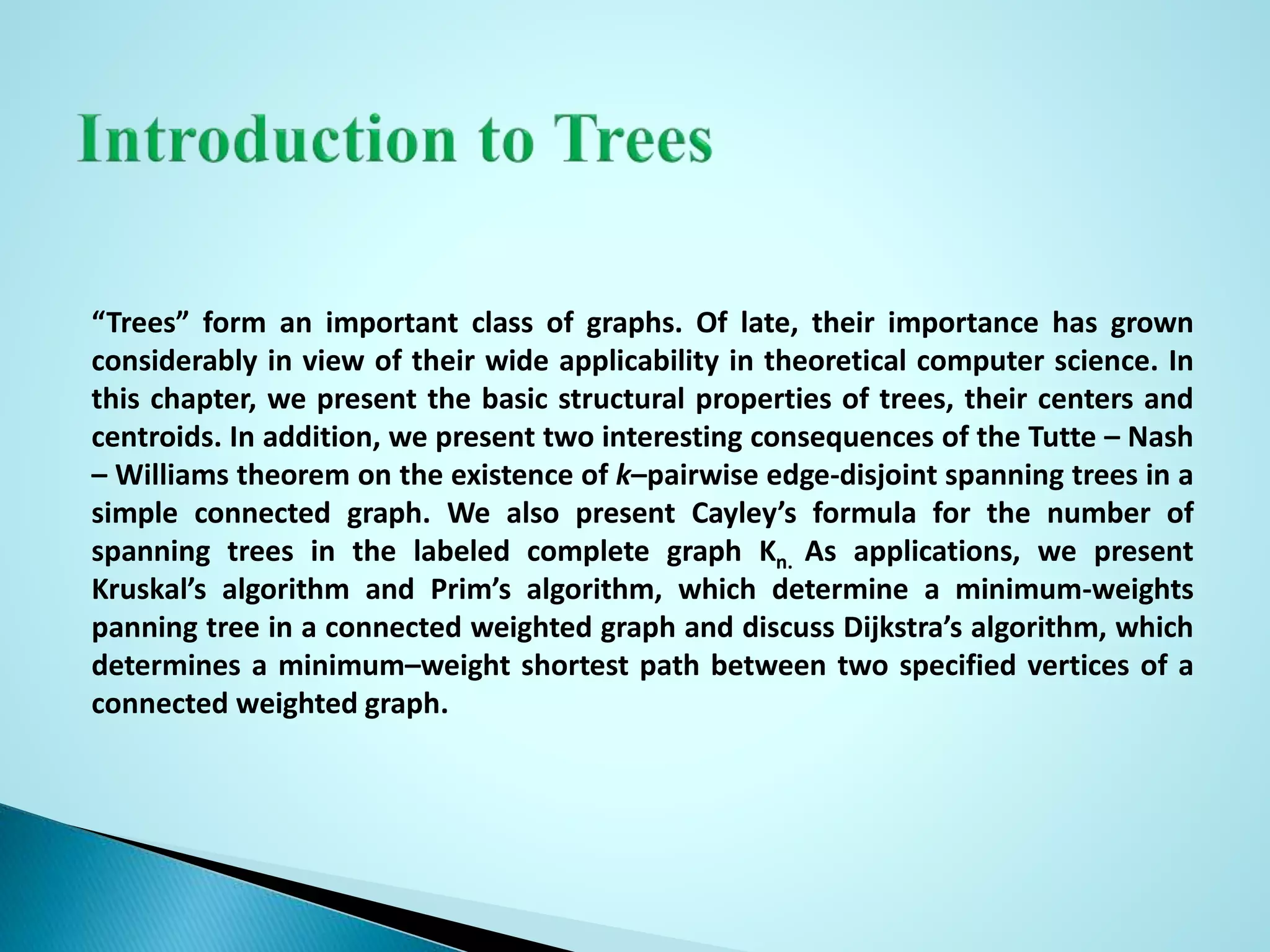 Introduction to graph theory (All chapter) | PPTX