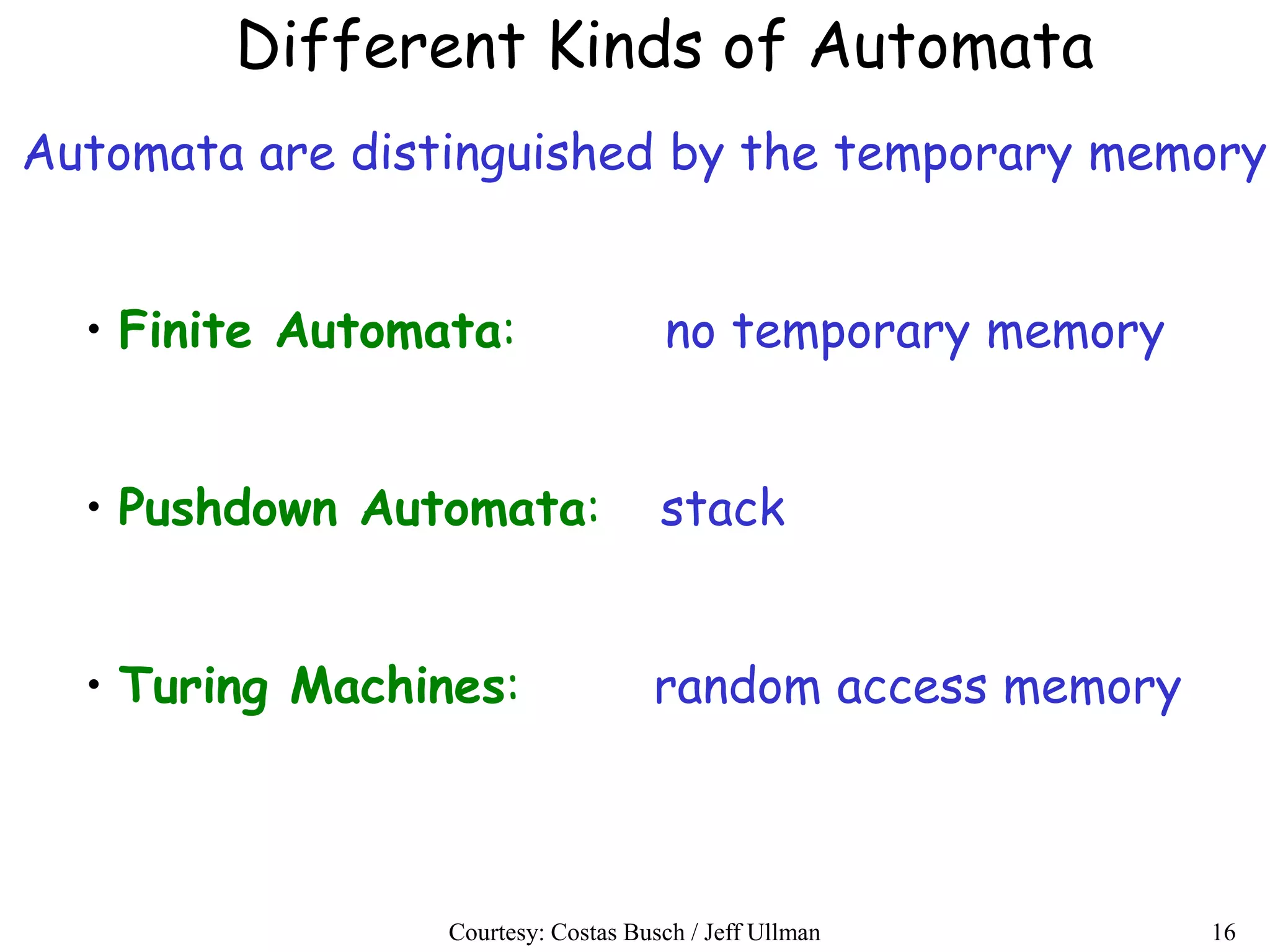 Theory Of Computation Ppt