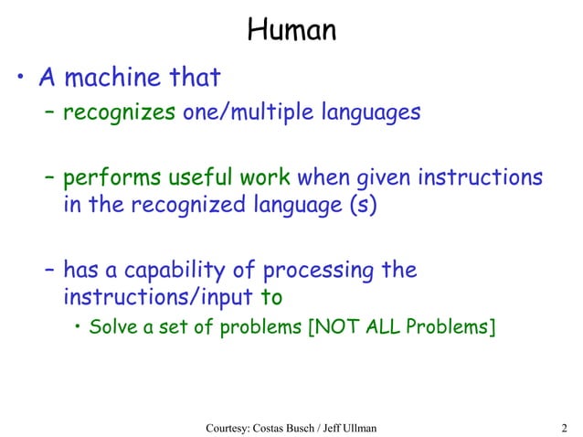 Theory Of Computation Pptx Programming Languages Computing