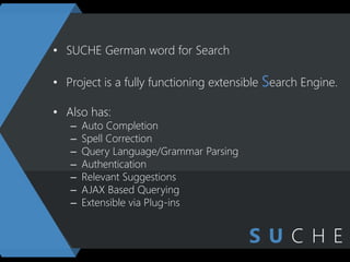 Search Engine Project Presentation | PPT