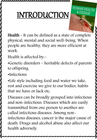 Human Health and Disease | PPTX