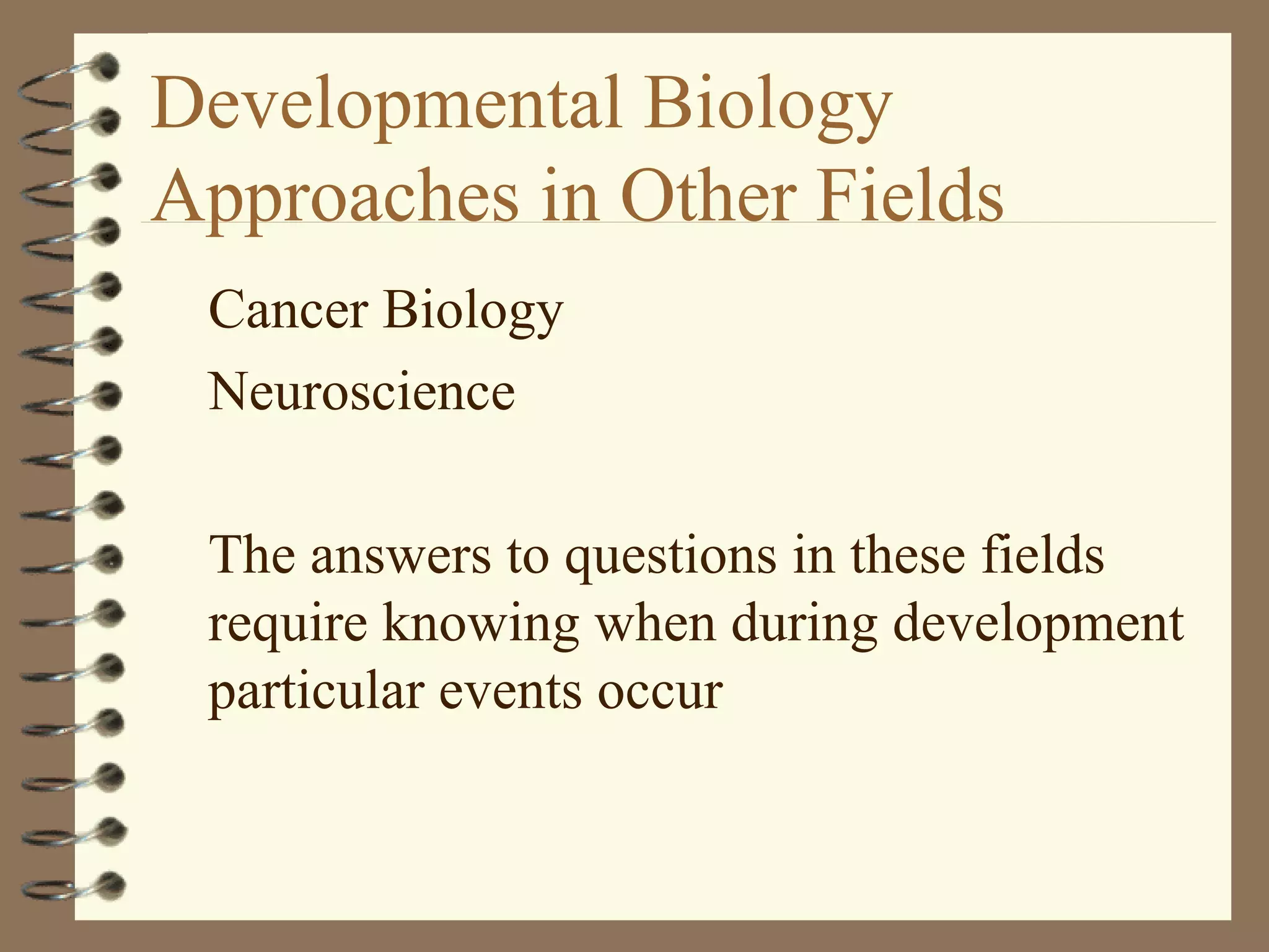 Introduction of development biology | PPT
