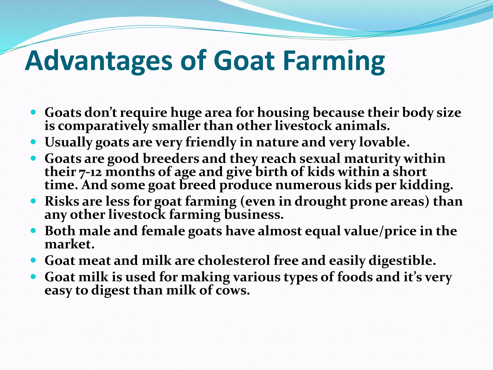 Goat farming | PPTX