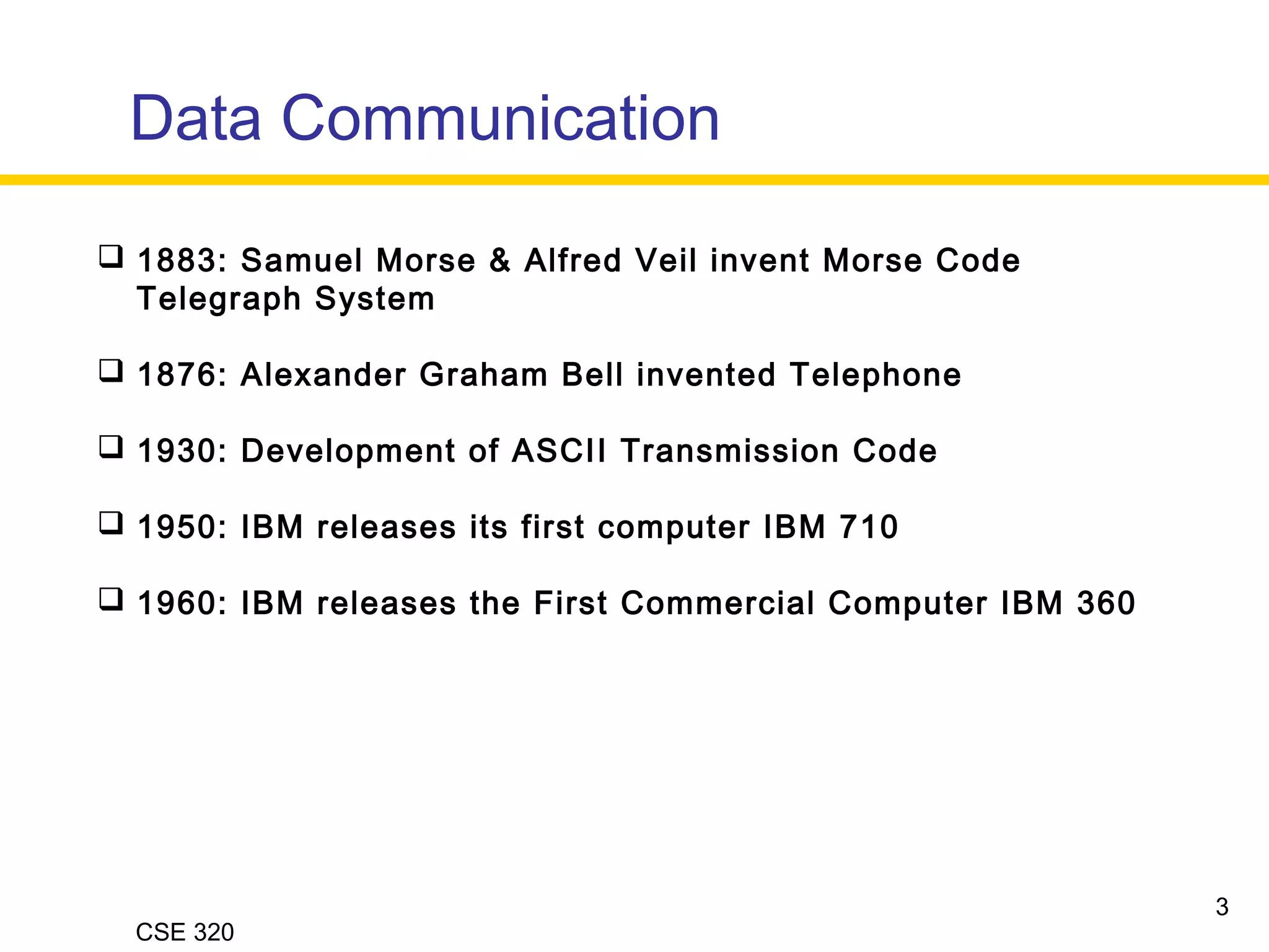 Introduction to Data Communication | PPT