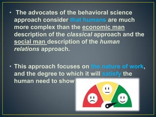 Introduction To Behavioral Sciences In Administration | PPTX