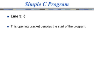 Introduction to C programming | PPTX