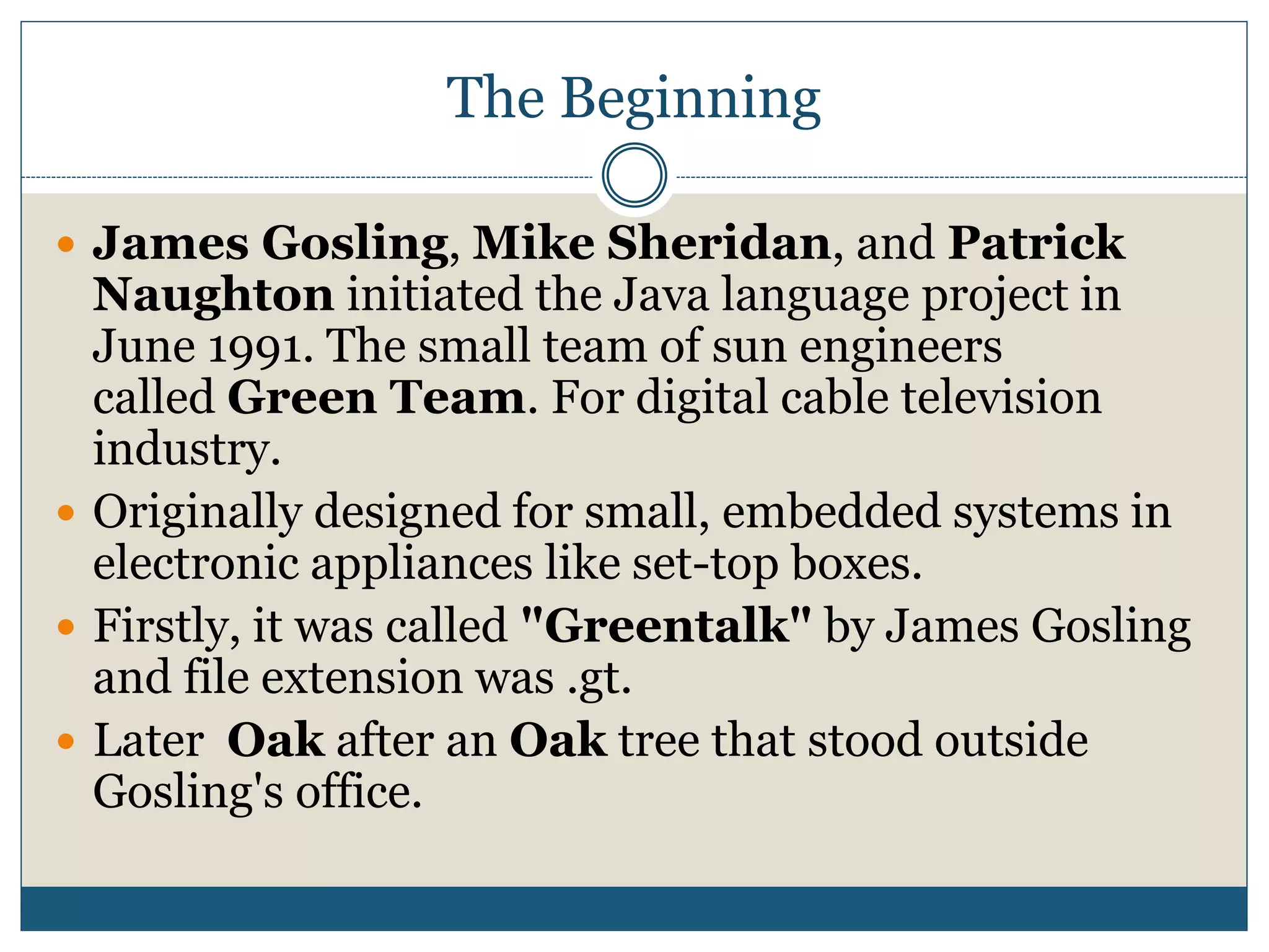 Introduction to Java | PPTX