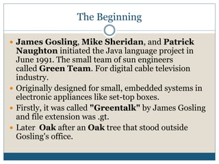 Introduction to Java | PPTX
