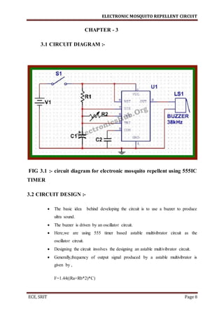 Electronic Mosquito Repellent Circuit. | DOCX