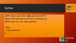 Introduction to PHP | PPT