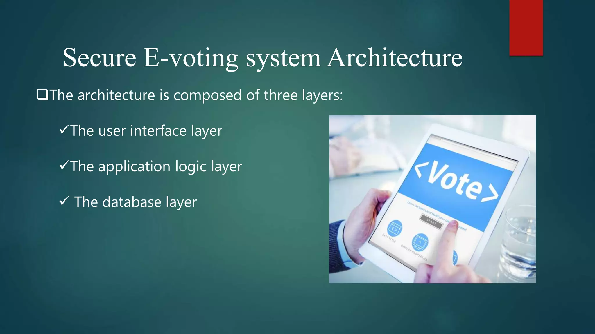 online E-voting system | PPTX