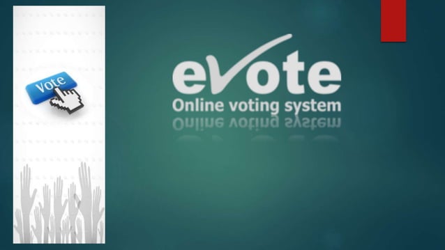 online E-voting system | PPTX | Internet | Computing