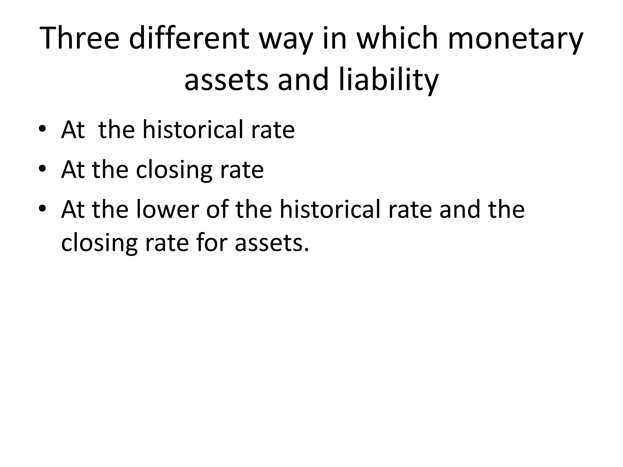 foreign currency translation | PPTX | Stocks and Bonds | Personal Investing