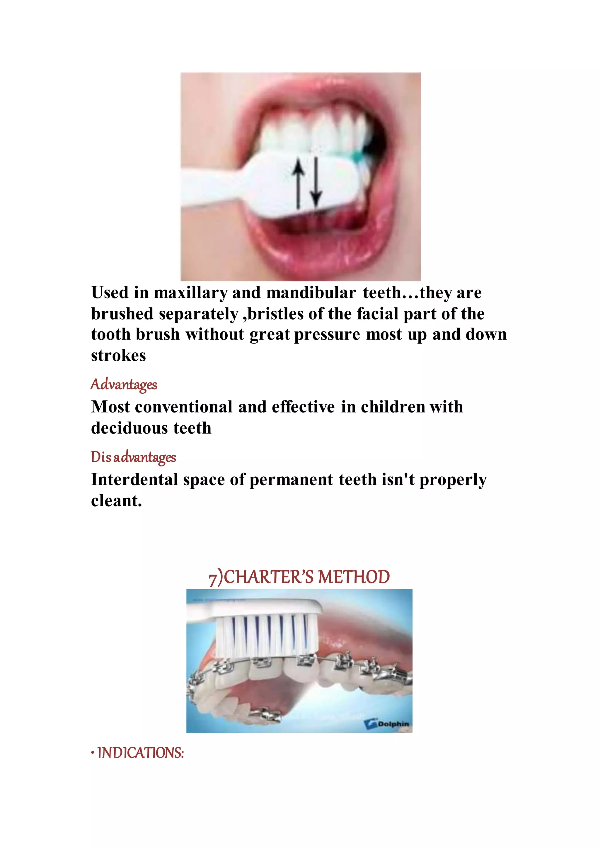 Tooth brushing techniques | DOCX